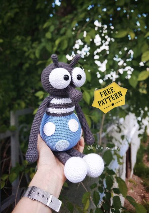 Amigurumi Mosquito Free Pattern - Amigurumi
