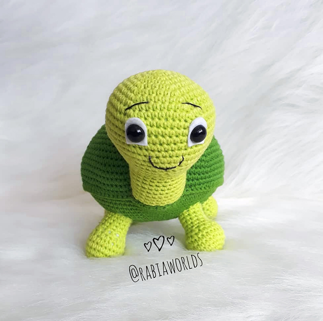 Big Turtle Amigurumi Free Crochet Pattern - Amigurumi