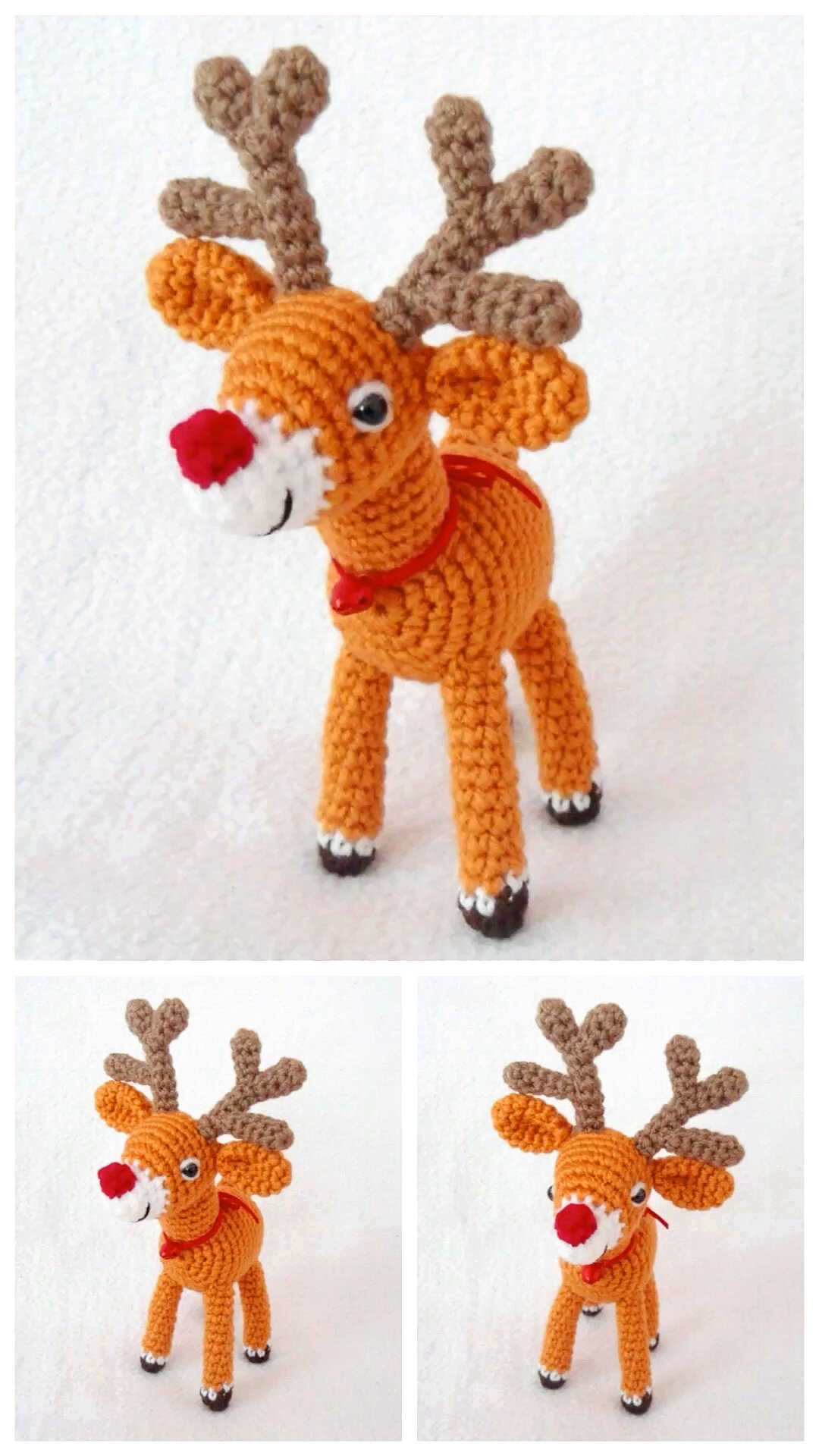Amigurumi Tiny Reindeer Free Pattern - Always Free Amigurumi