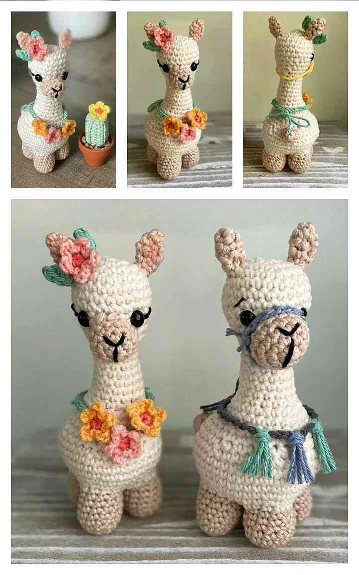 Amigurumi Llama Free Pattern - Always Free Amigurumi