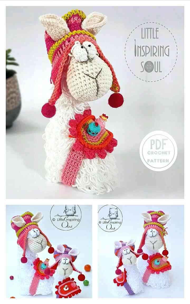 Amigurumi Llama Free Pattern - Always Free Amigurumi