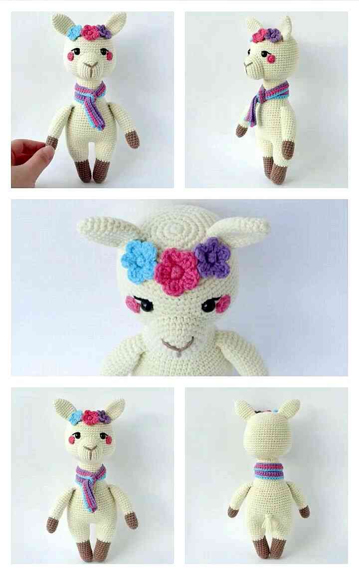 Amigurumi Llama Free Pattern - Always Free Amigurumi