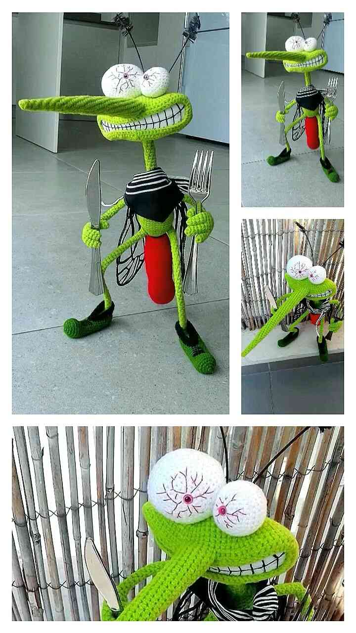 Amigurumi Mosquito Free Pattern - Always Free Amigurumi