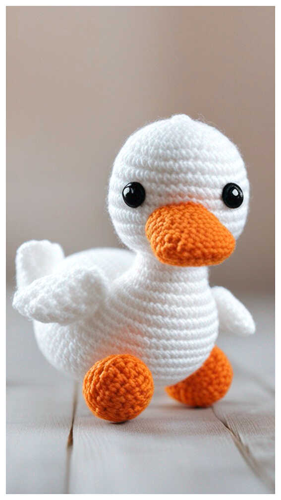 Crochet Goose Amigurumi Free Pattern - Always Free Amigurumi