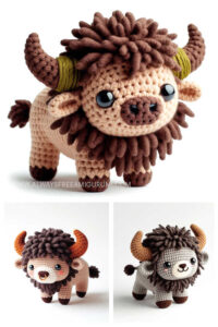 Amigurumi Bison Appa Crochet Free Pattern - Amigurumi