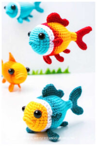 Amigurumi Fish Crochet Free Pattern - Amigurumi