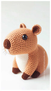 Amigurumi Capybara Crochet Free Pattern - Amigurumi