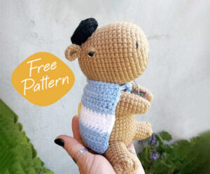 Amigurumi Capybara Crochet Free Pattern - Amigurumi