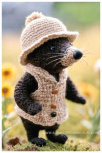 Amigurumi Mole Crochet Free Pattern - Amigurumi