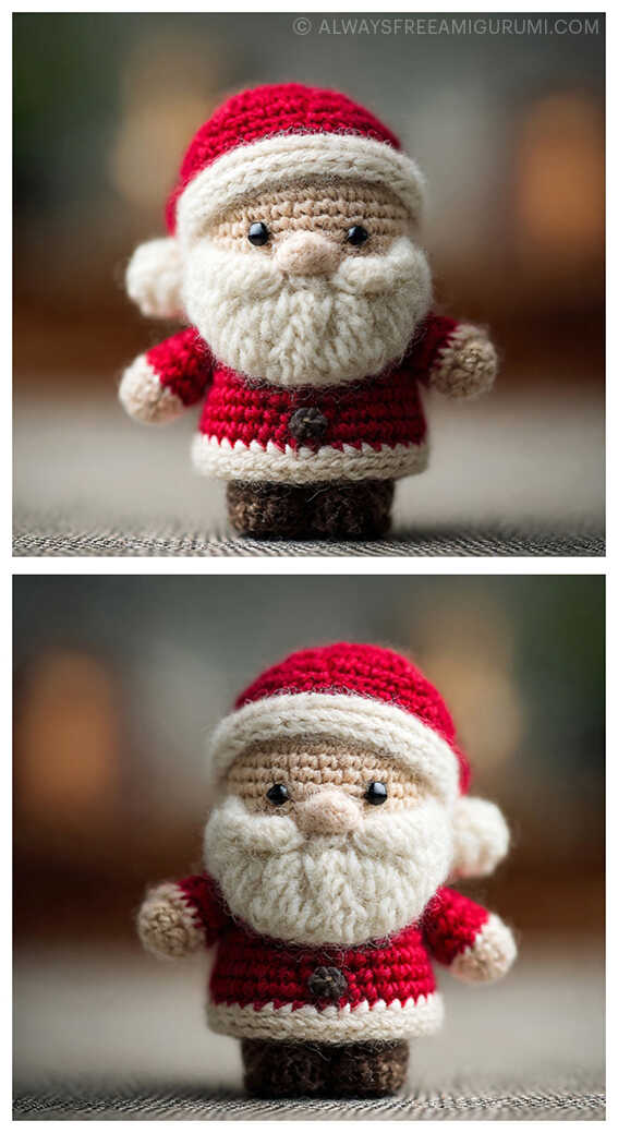 Santa Claus Amigurumi – Free Crochet Pattern - Amigurumi