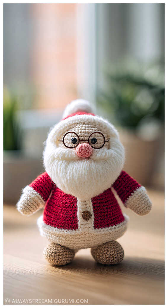 Santa Claus Amigurumi – Free Crochet Pattern - Amigurumi