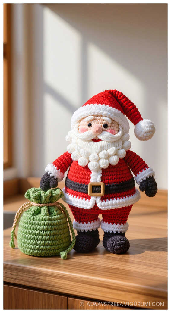 Santa Claus Amigurumi – Free Crochet Pattern - Amigurumi