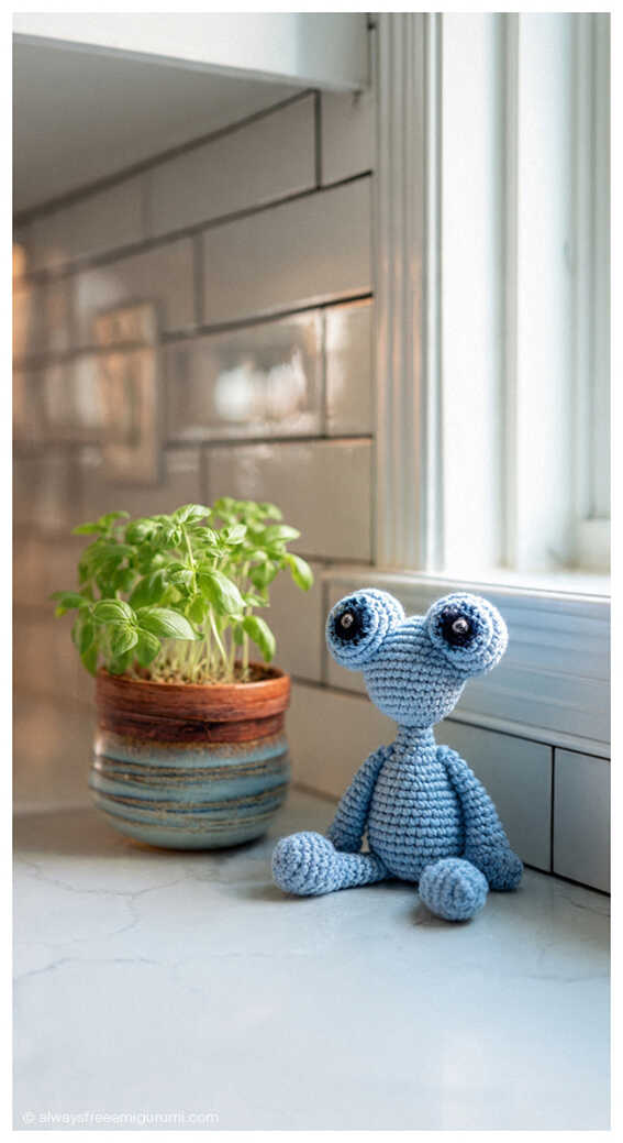 Amigurumi Cute Alien – Free Crochet Pattern - Amigurumi